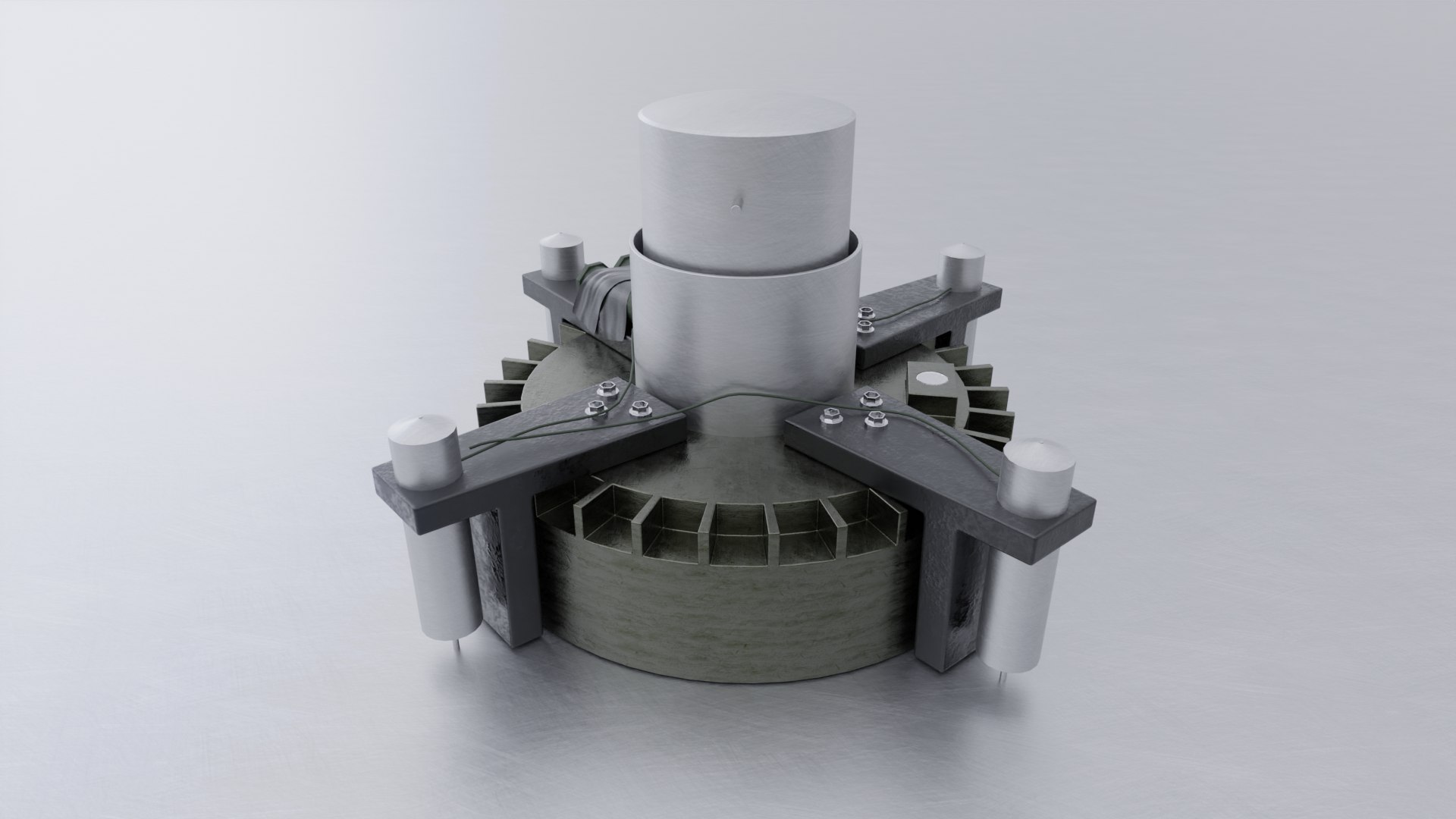 Cluster Charges 3D Model - TurboSquid 1663197