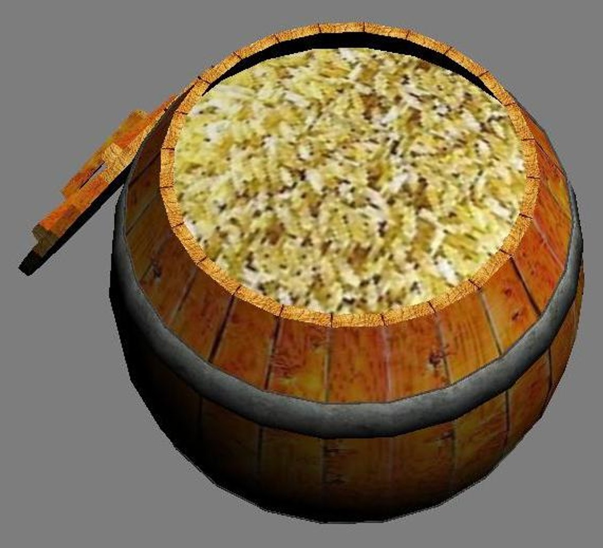 Wooden Barrel 3D Model - TurboSquid 678354
