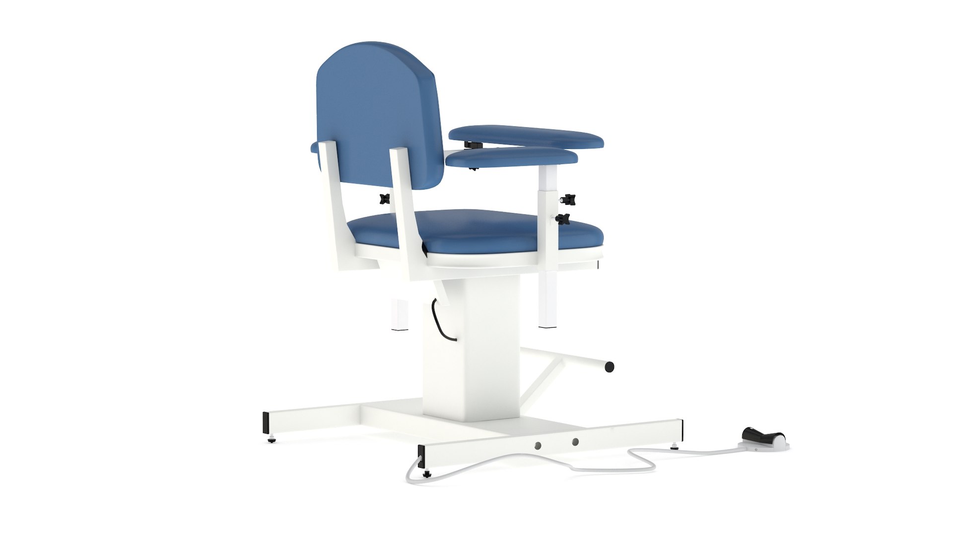3D Medical Blood Drawing Chair PBR Realistic Model - TurboSquid 2020637