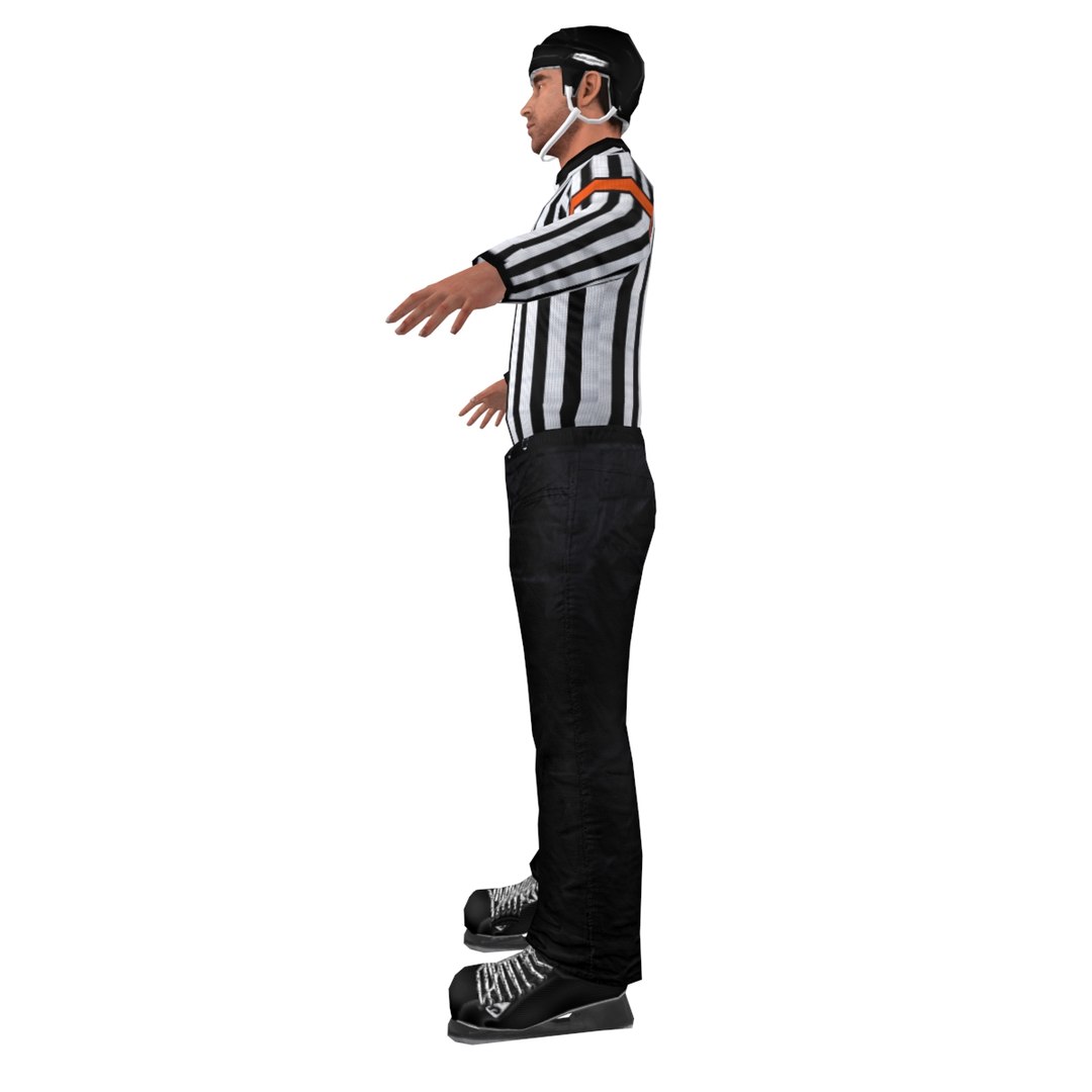 Hockey Referee 3d Max