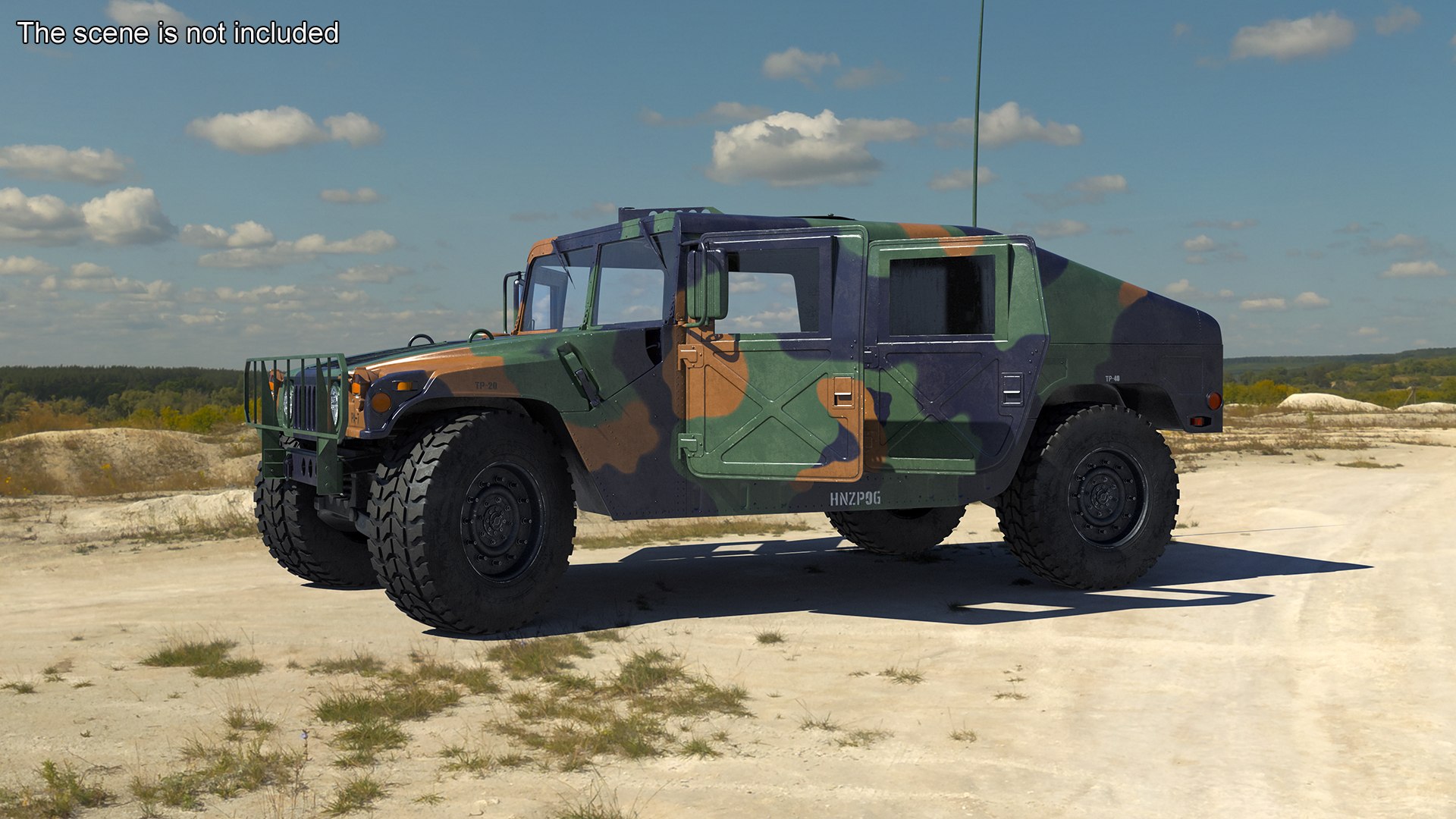 3D Military Off Road Utility Vehicle Humvee - TurboSquid 2307251