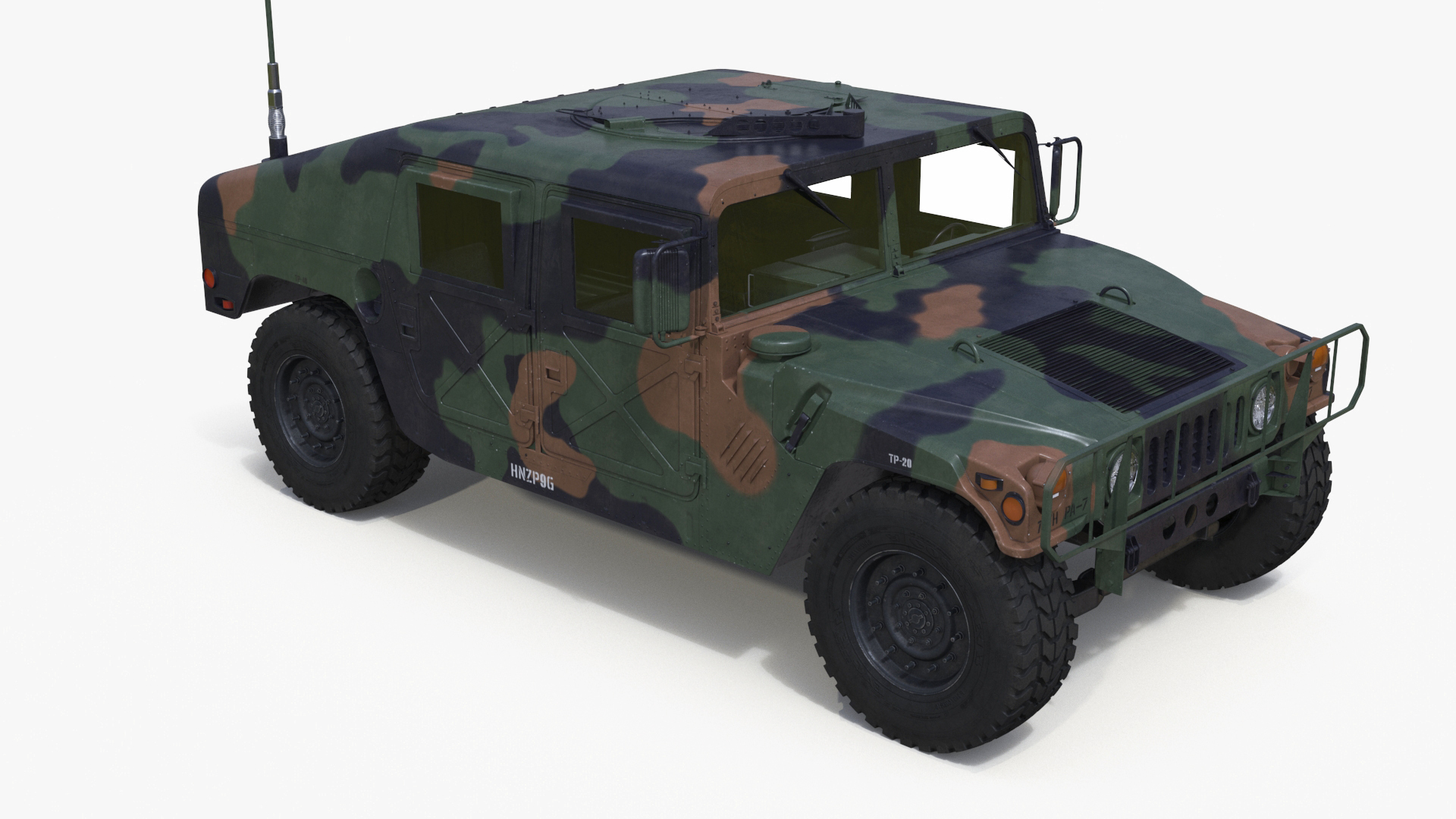 3D Military Off Road Utility Vehicle Humvee - TurboSquid 2307251