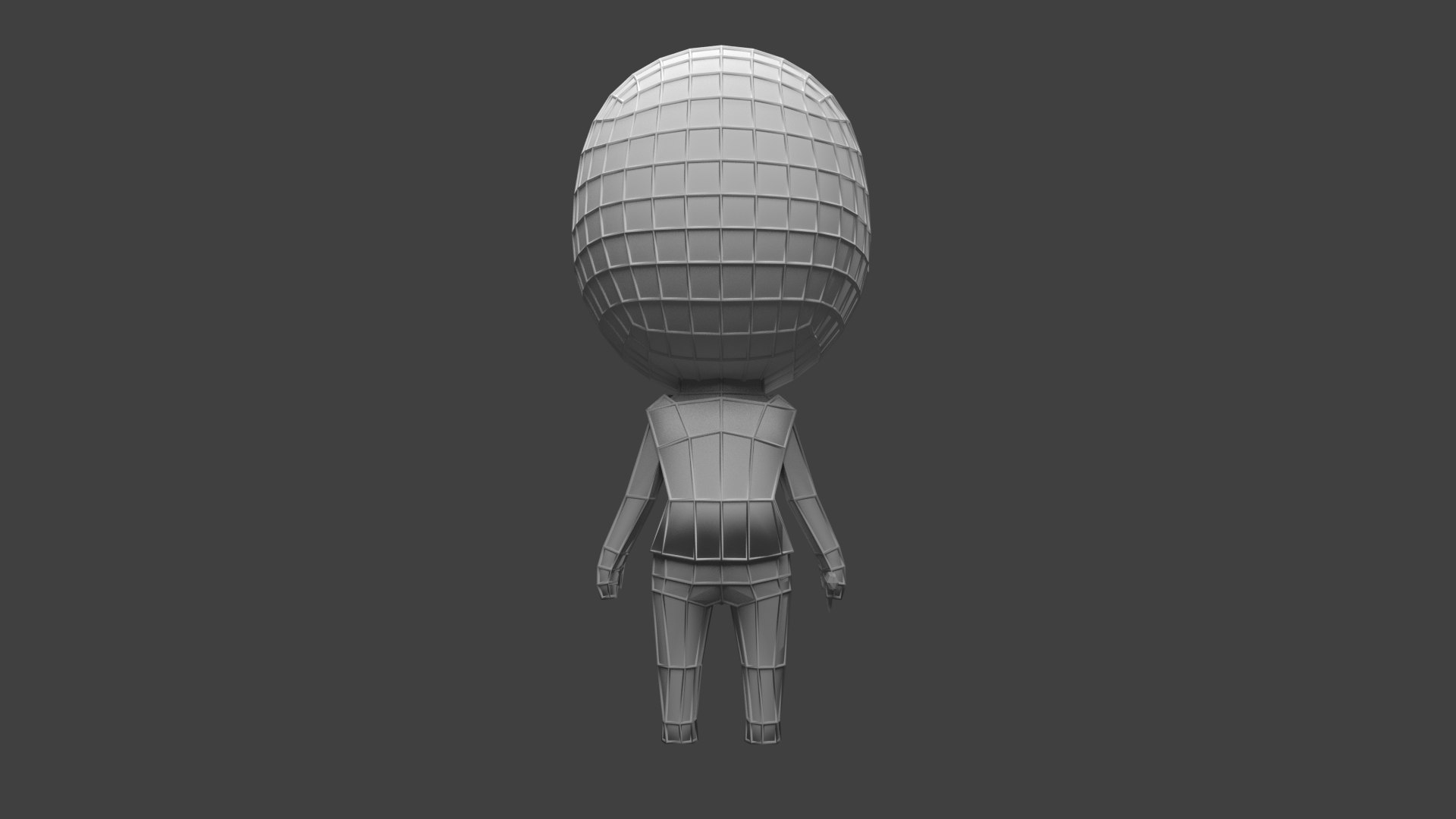3d Chibi Terrorist Model
