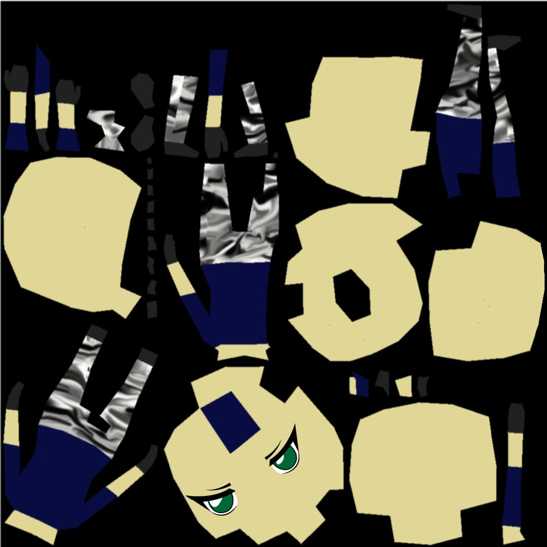 3d Chibi Terrorist Model