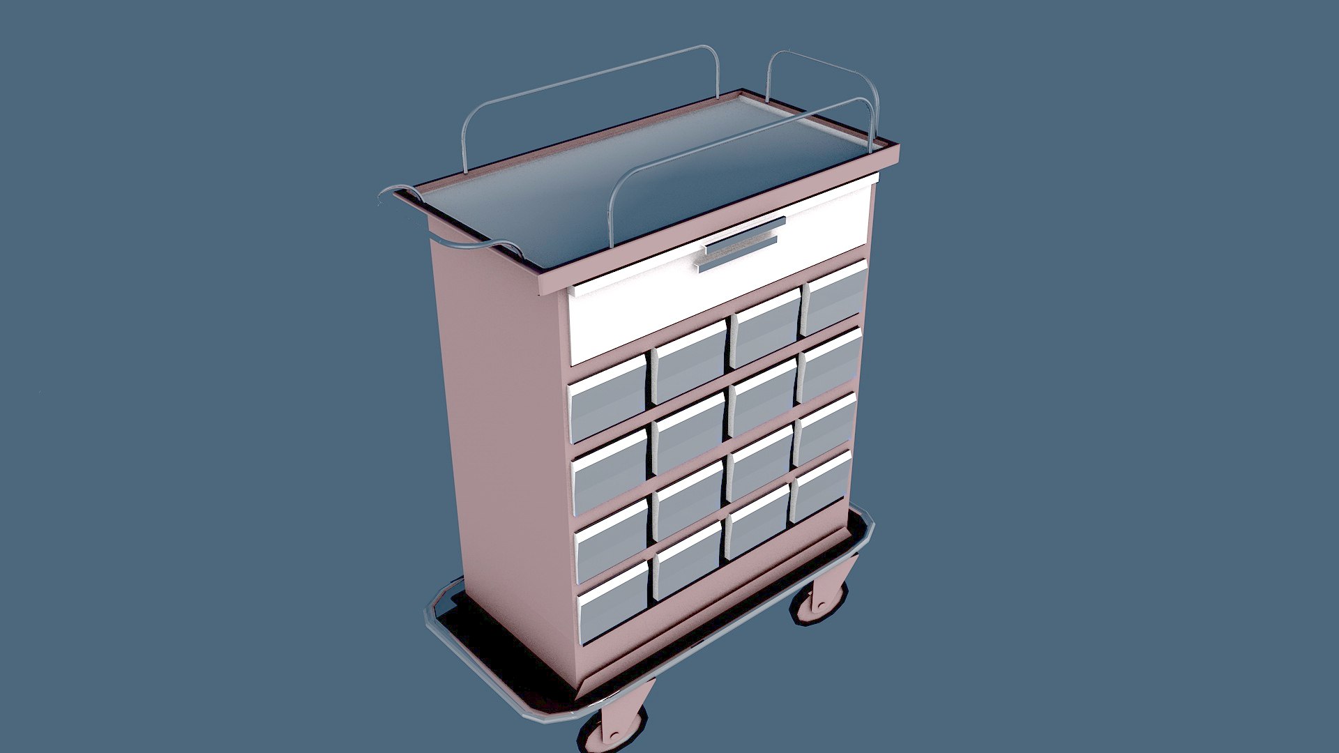 MEDICINE TROLLEY 3D Model - TurboSquid 1725488