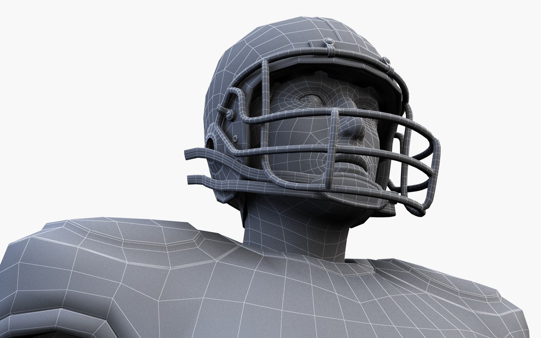 3D american football player 0001 model - TurboSquid 1625915