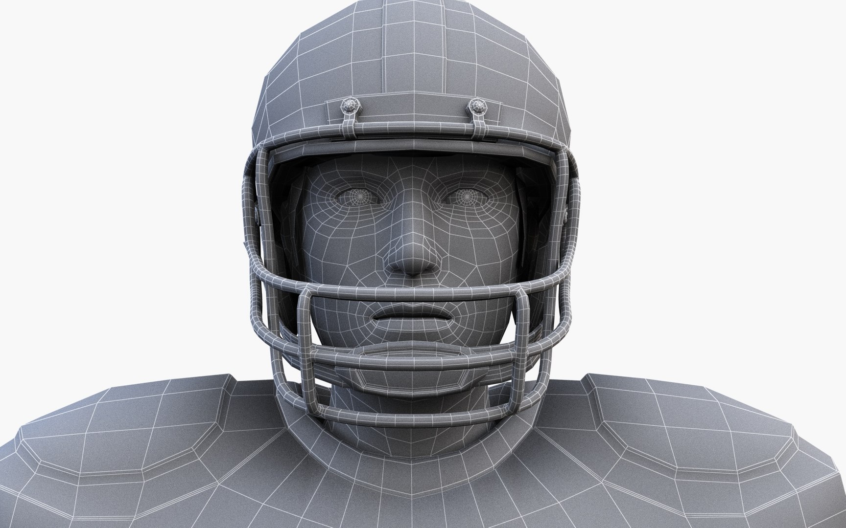 3D american football player 0001 model - TurboSquid 1625915