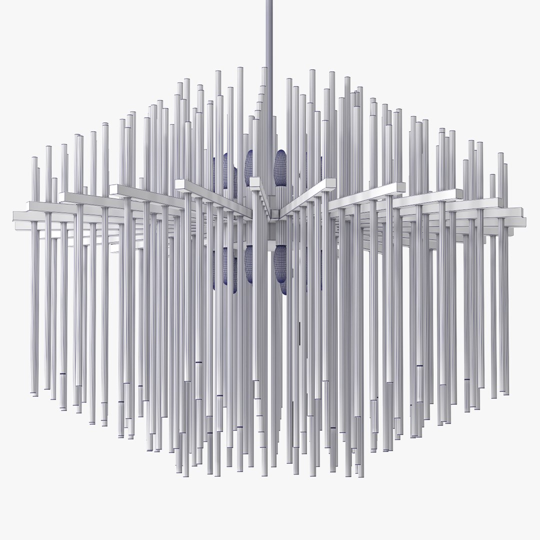 3D Wired Custom Lighting Strauss Model - TurboSquid 1280298