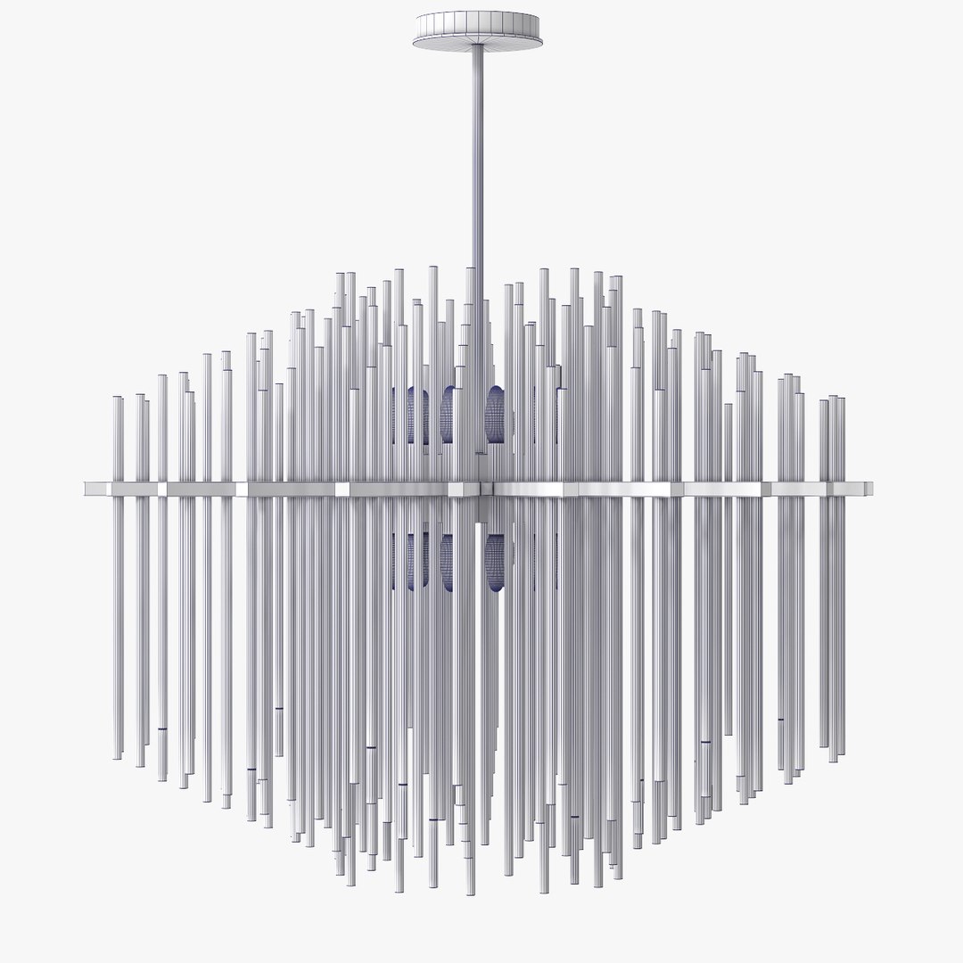 3D Wired Custom Lighting Strauss Model - TurboSquid 1280298