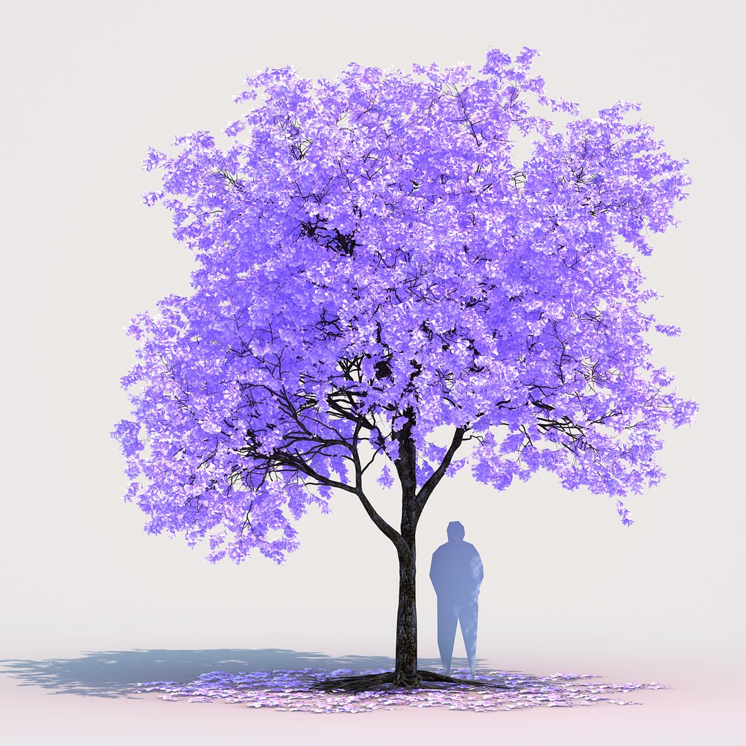 3d Flower Tree Model