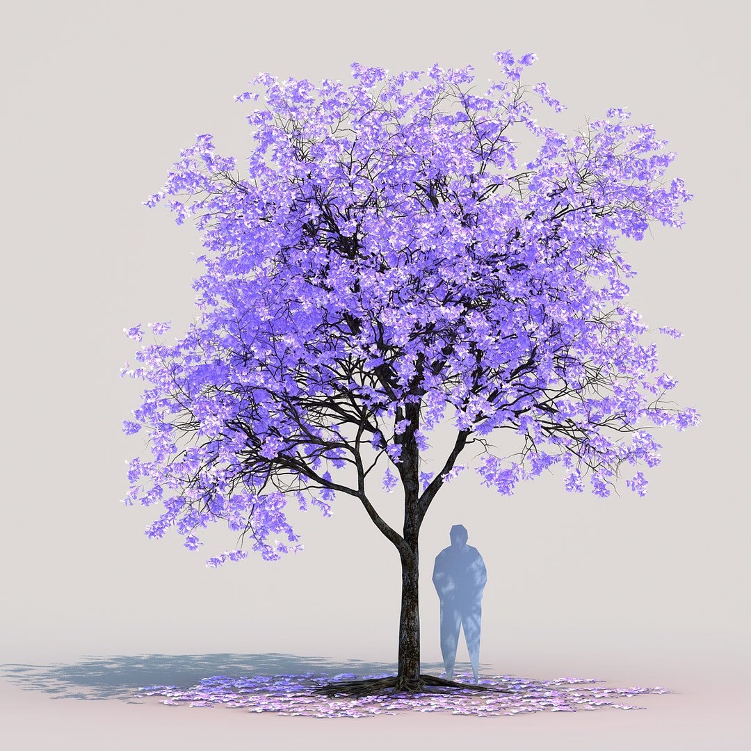3d Flower Tree Model