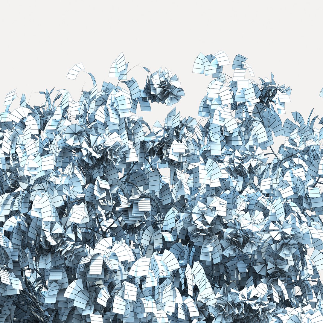 3d Flower Tree Model