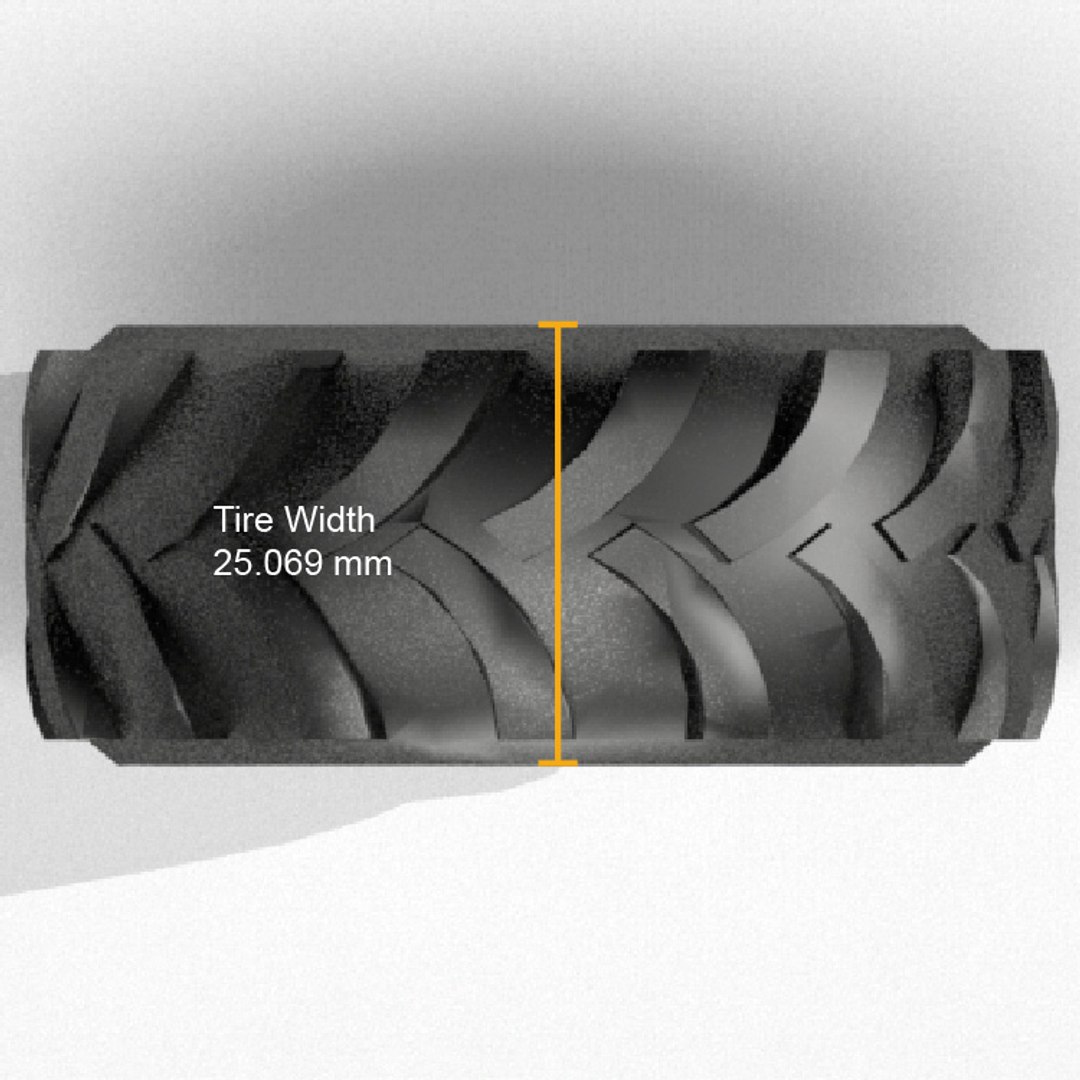 Tractor wheel model - TurboSquid 1698454