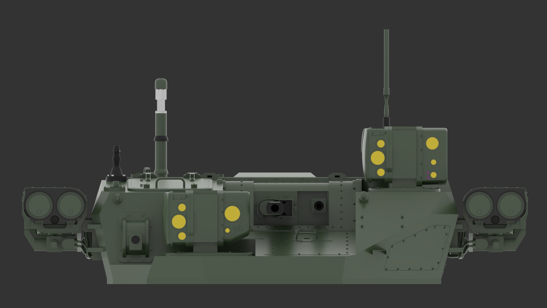 Turret Bumerang-bm Bumerang 3D - TurboSquid 1342304