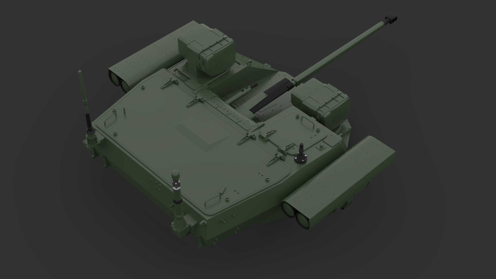 Turret Bumerang-bm Bumerang 3D - TurboSquid 1342304