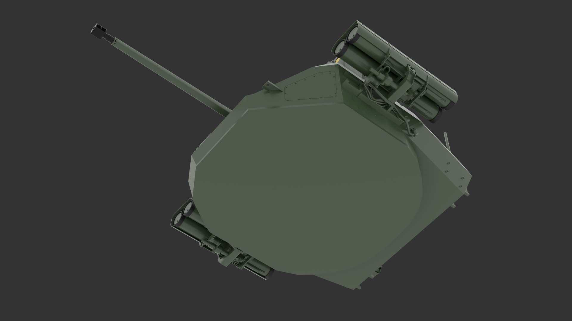 Turret Bumerang-bm Bumerang 3D - TurboSquid 1342304