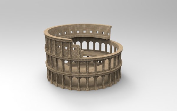 modelo 3d COLISEO ROMANO - TurboSquid 2141771