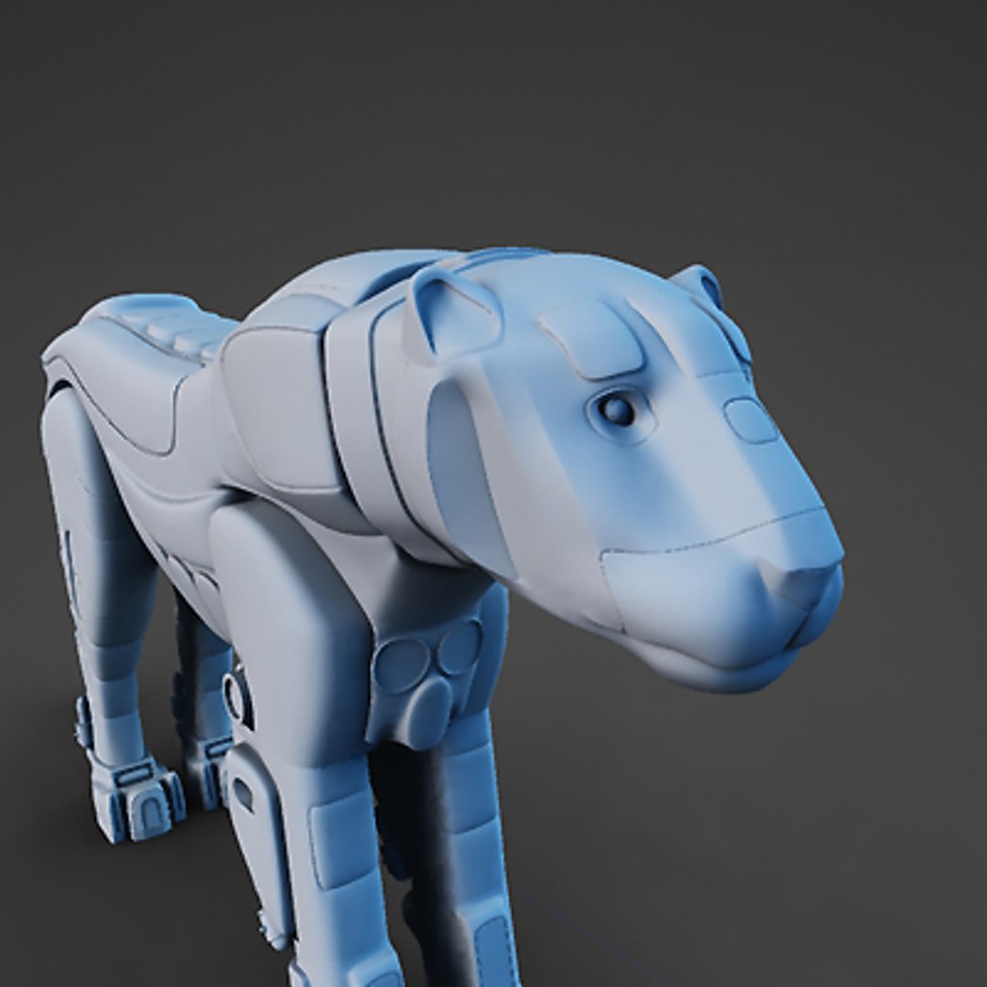 Iron Tiger Robot 3ds