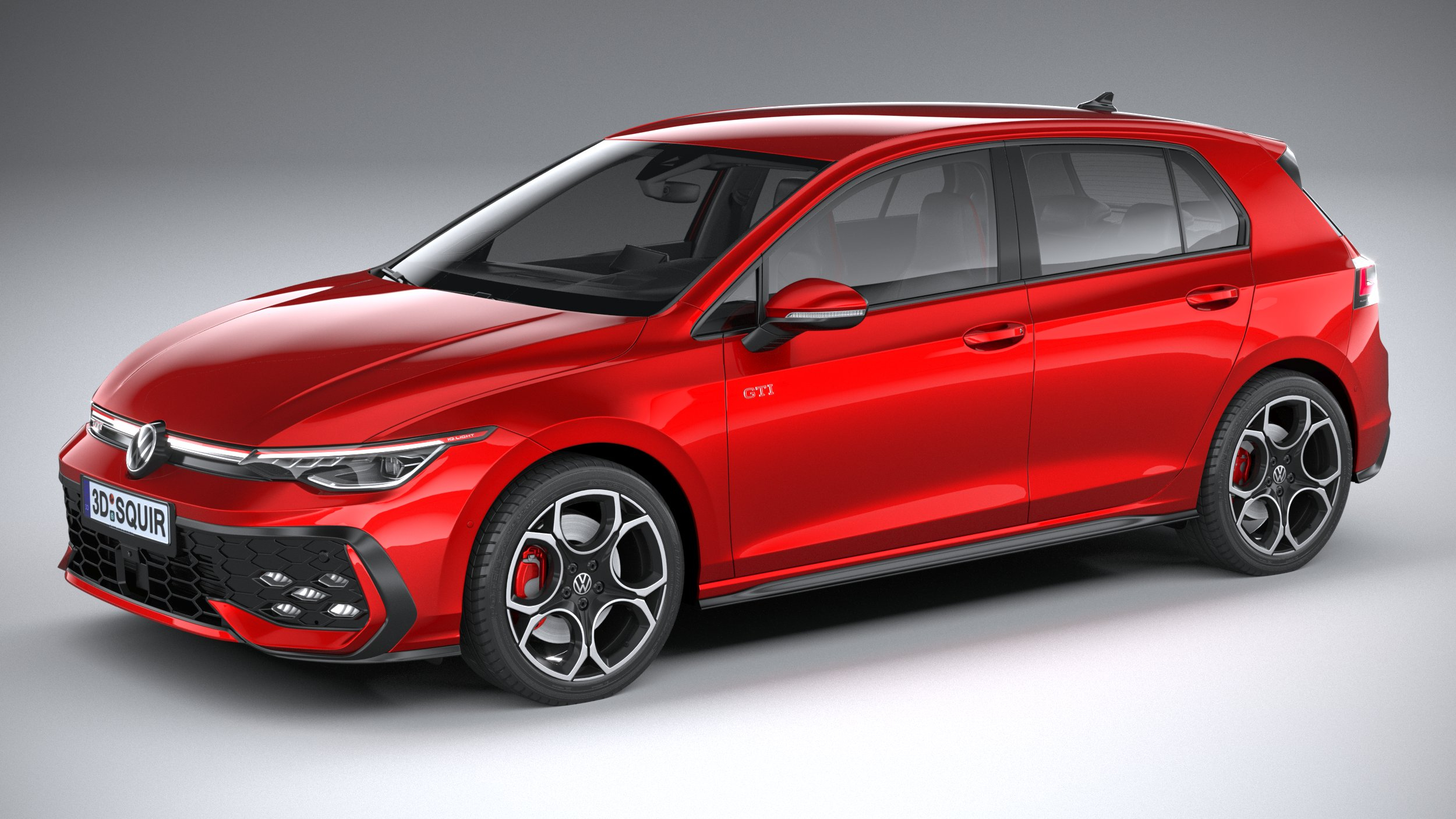 Volkswagen Golf GTI 2024 Modelo 3D - TurboSquid 2192636