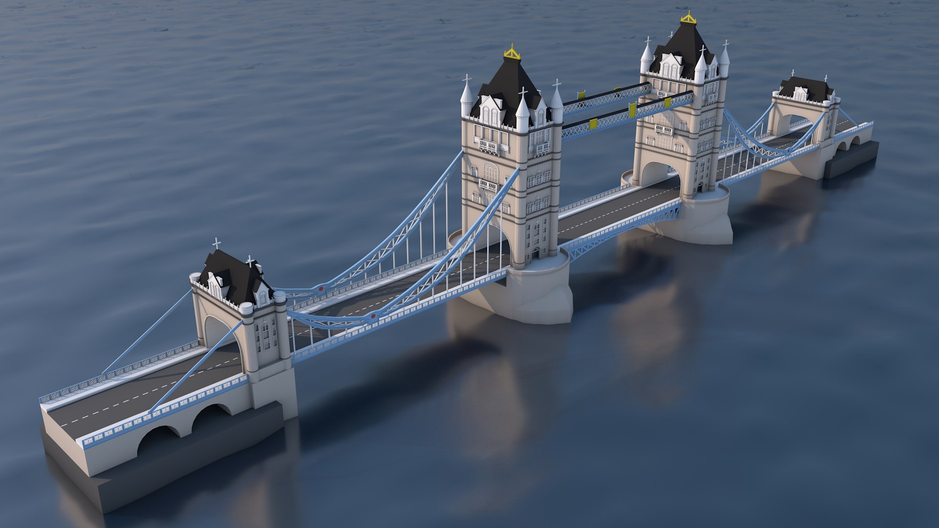 Bridge Print 3D Model - TurboSquid 1568585