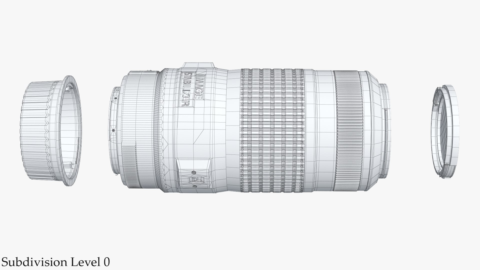 3d 3ds lens canon ef object