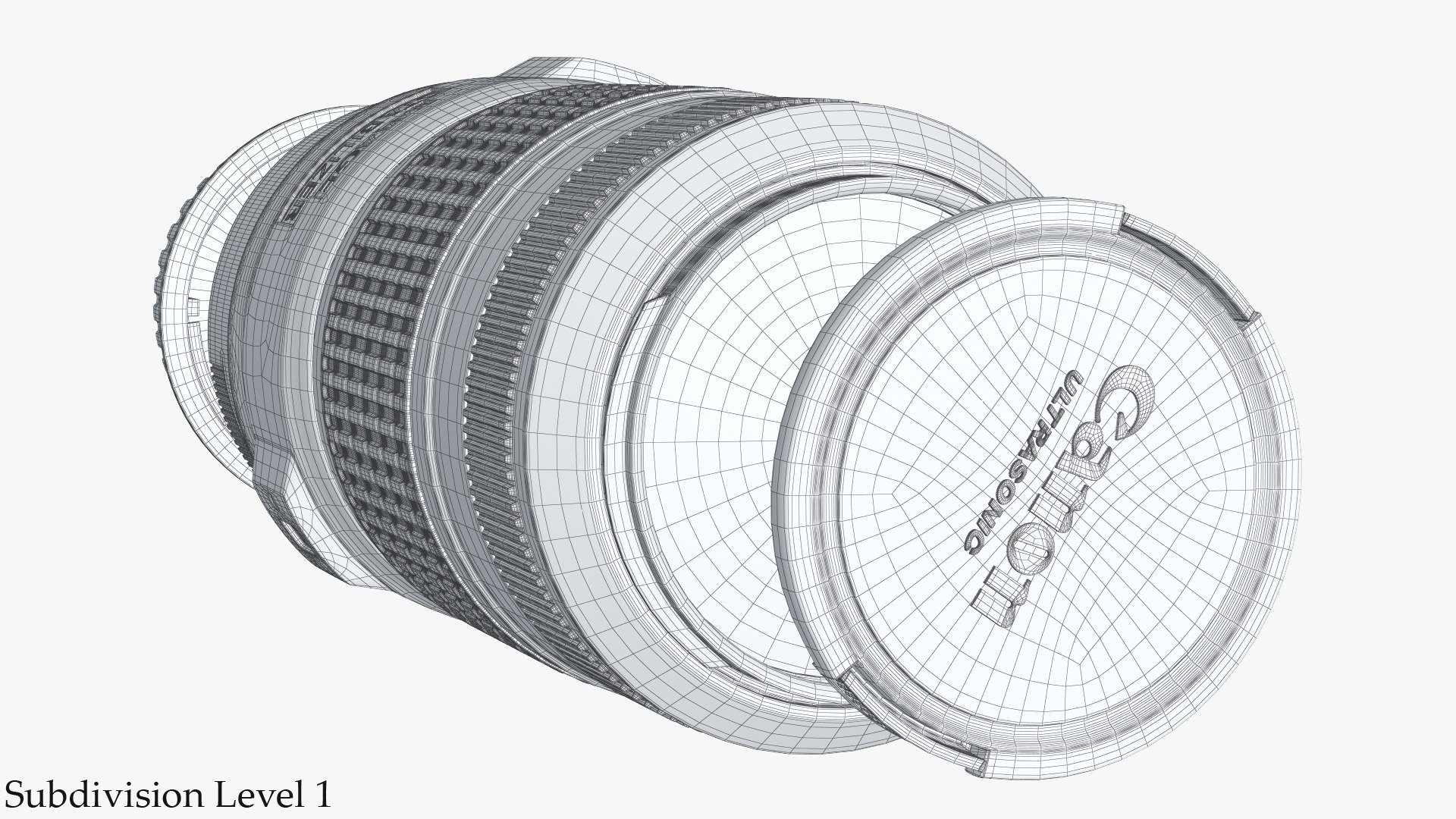 3d 3ds lens canon ef object