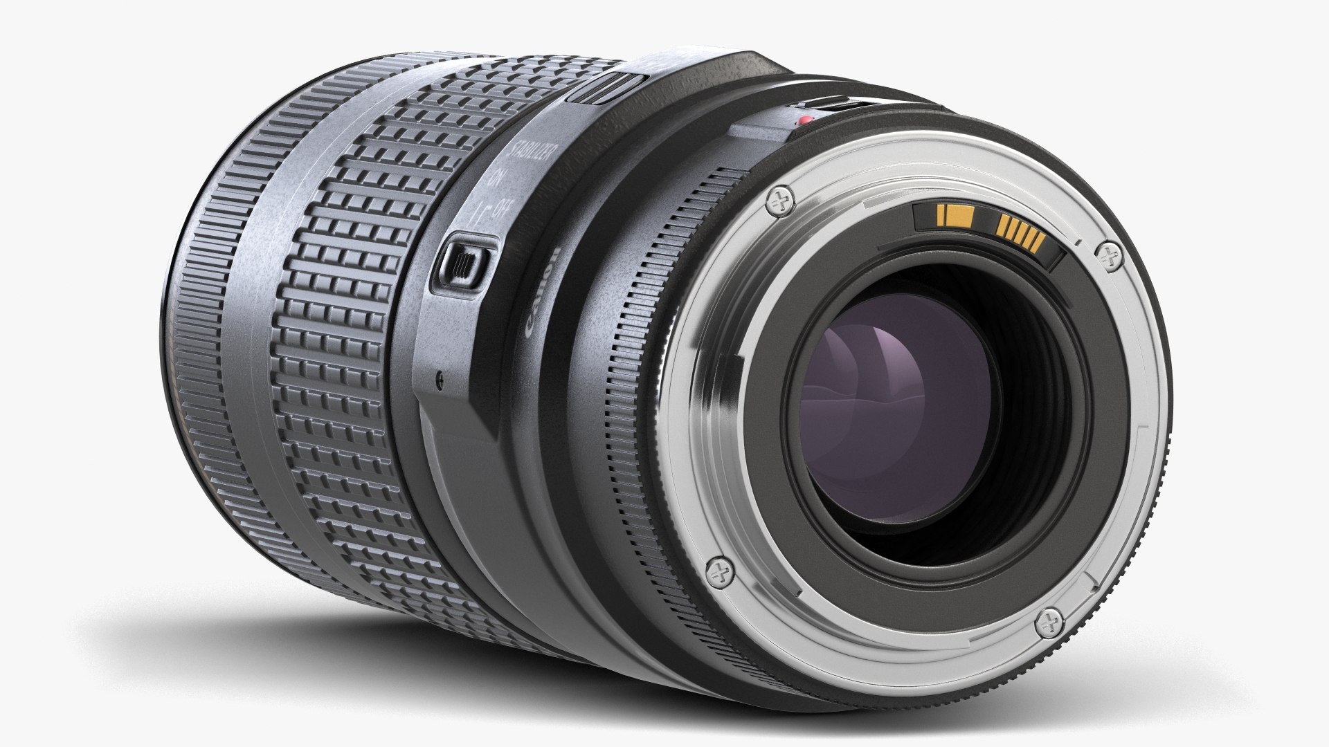 3d 3ds lens canon ef object