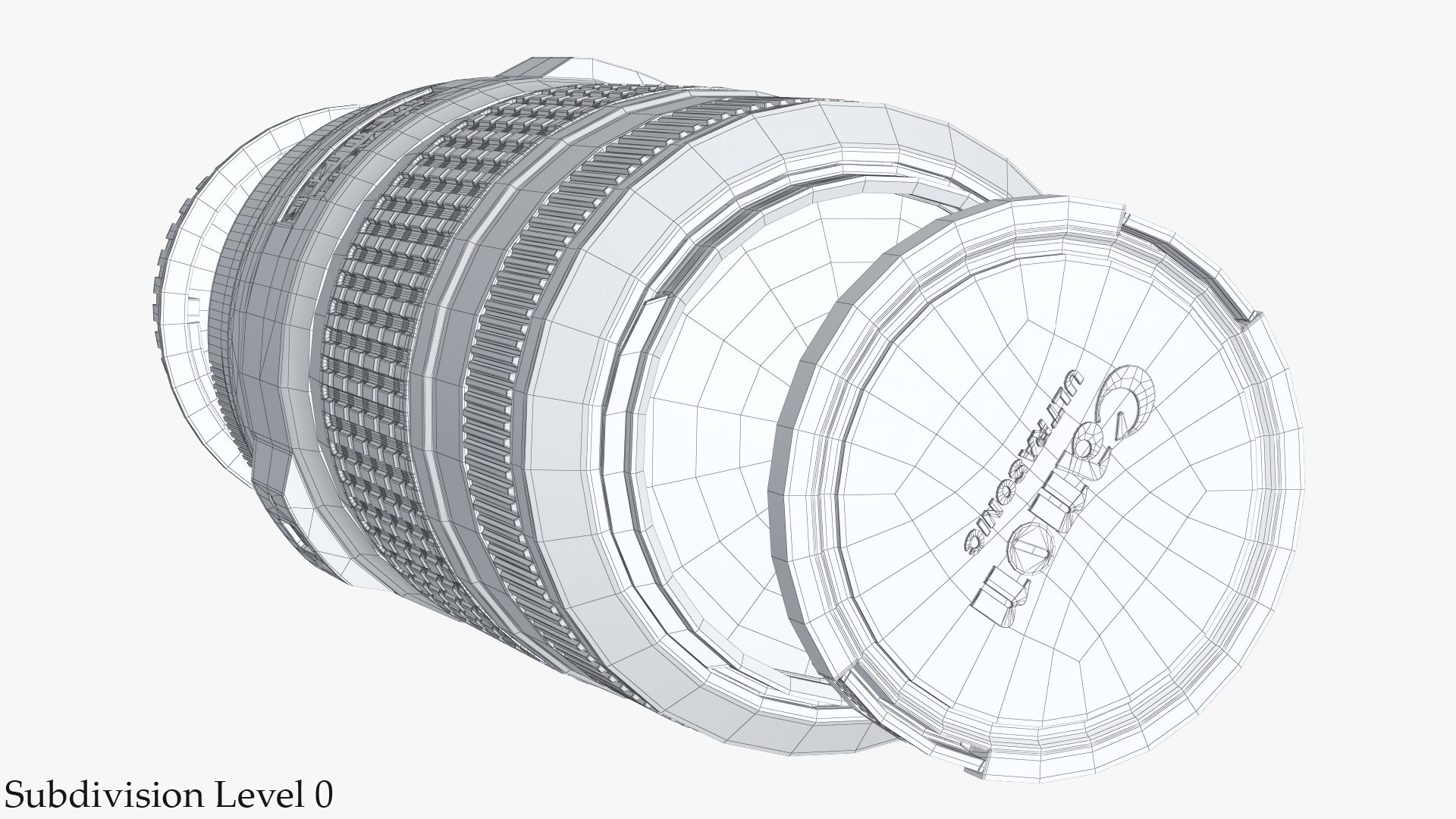 3d 3ds lens canon ef object