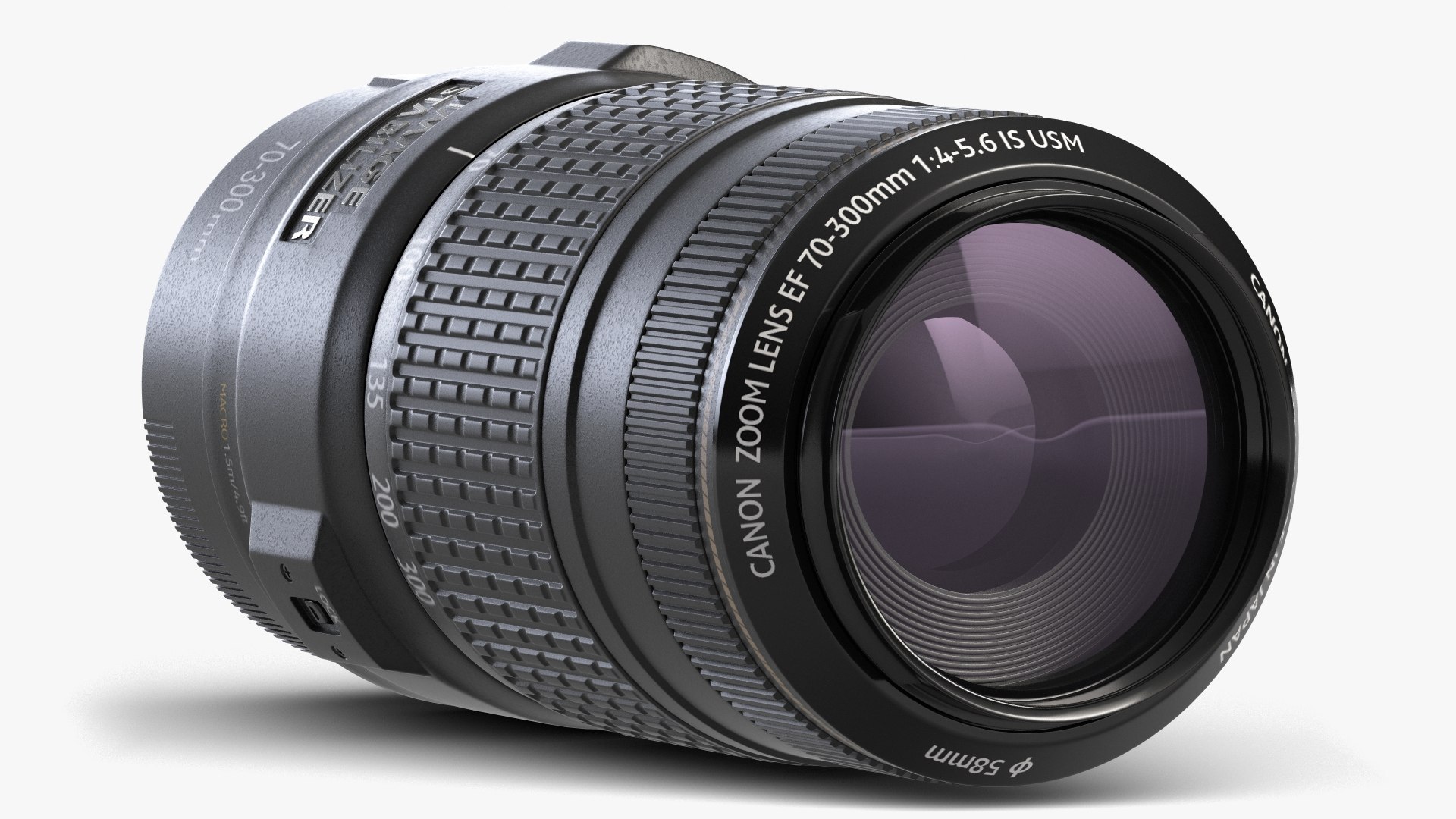 3d 3ds lens canon ef object