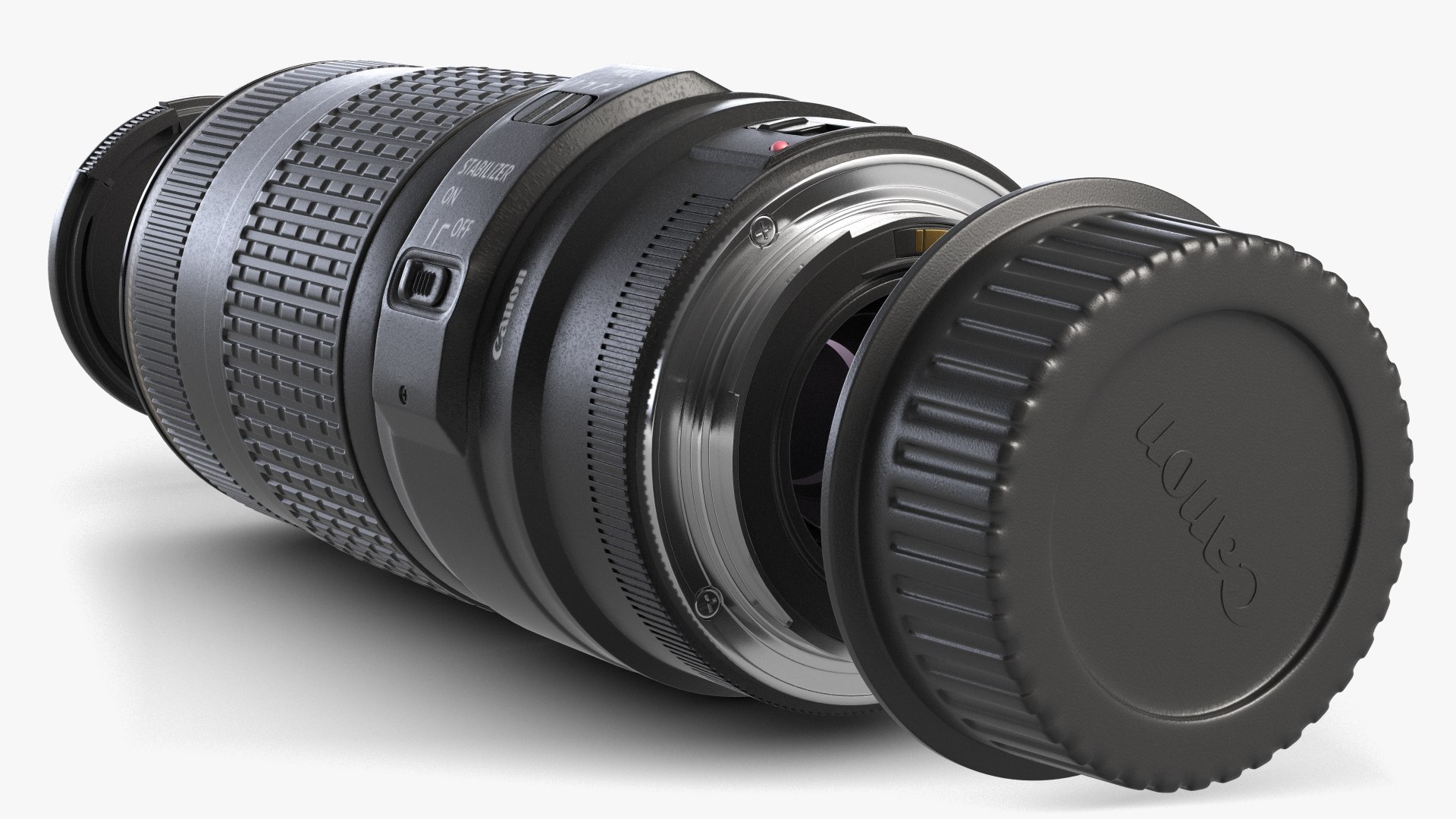 3d 3ds lens canon ef object