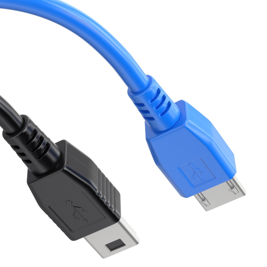 Mini Usb Type B 3D Model - TurboSquid 1315376