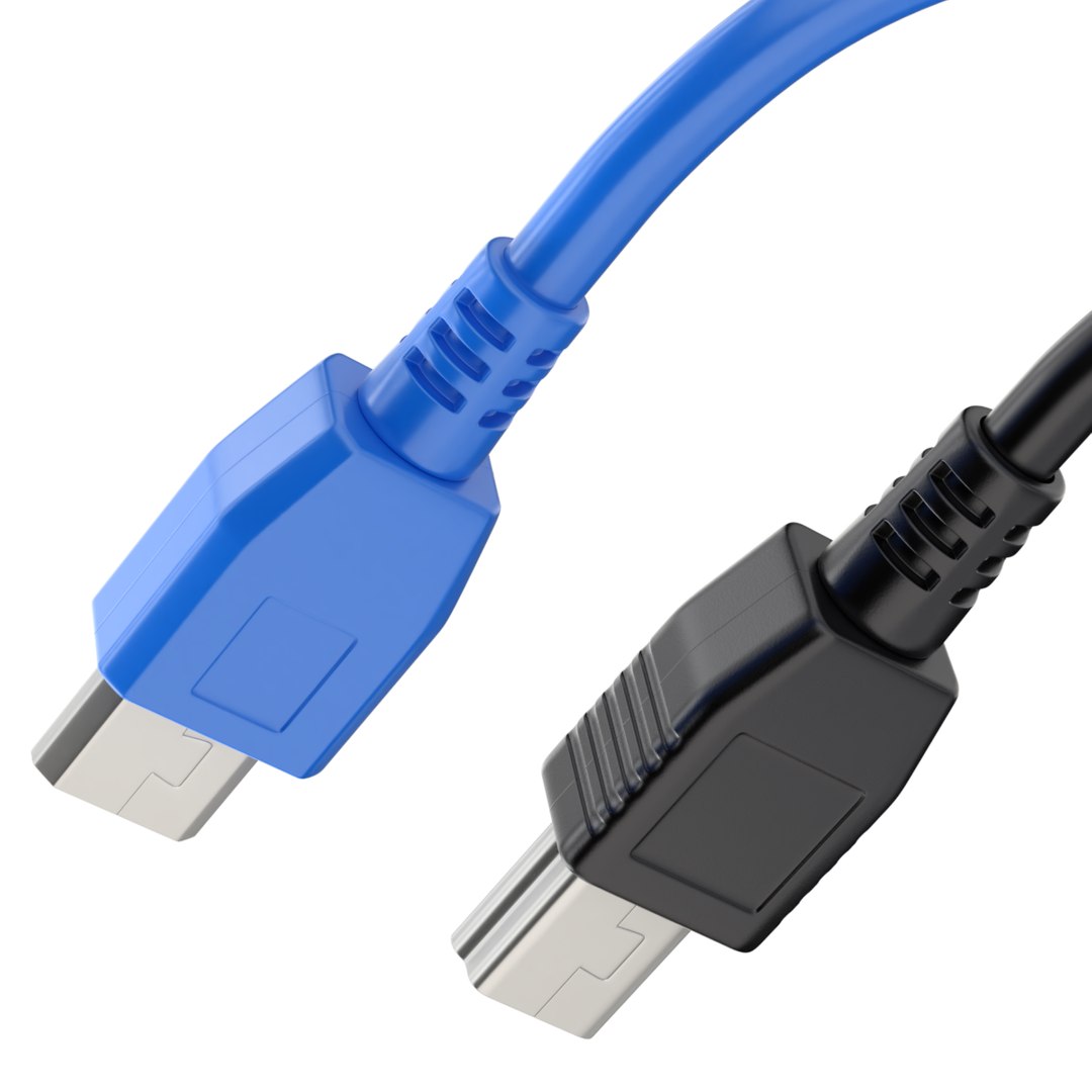 Mini Usb Type B 3D Model - TurboSquid 1315376