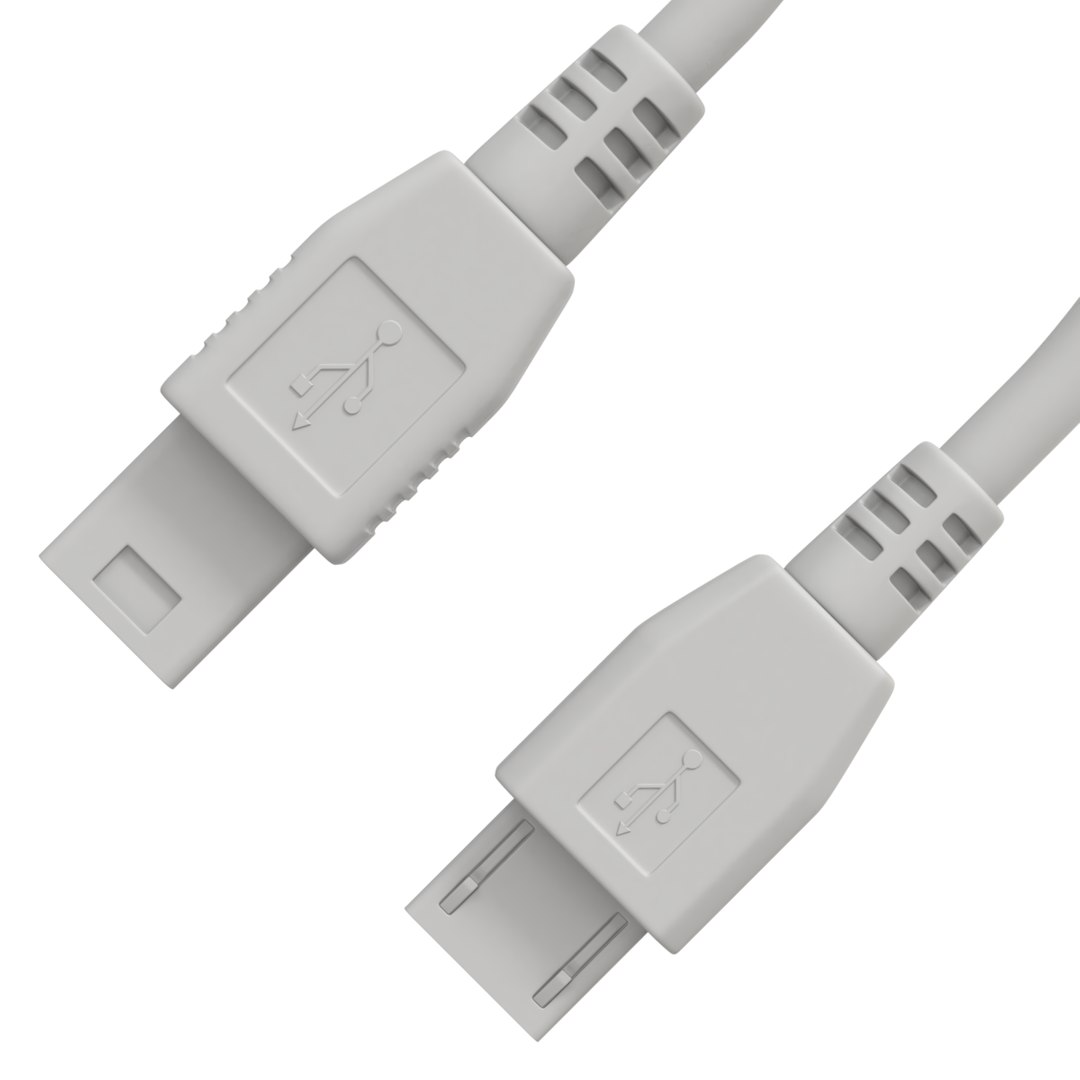 Mini Usb Type B 3D Model - TurboSquid 1315376