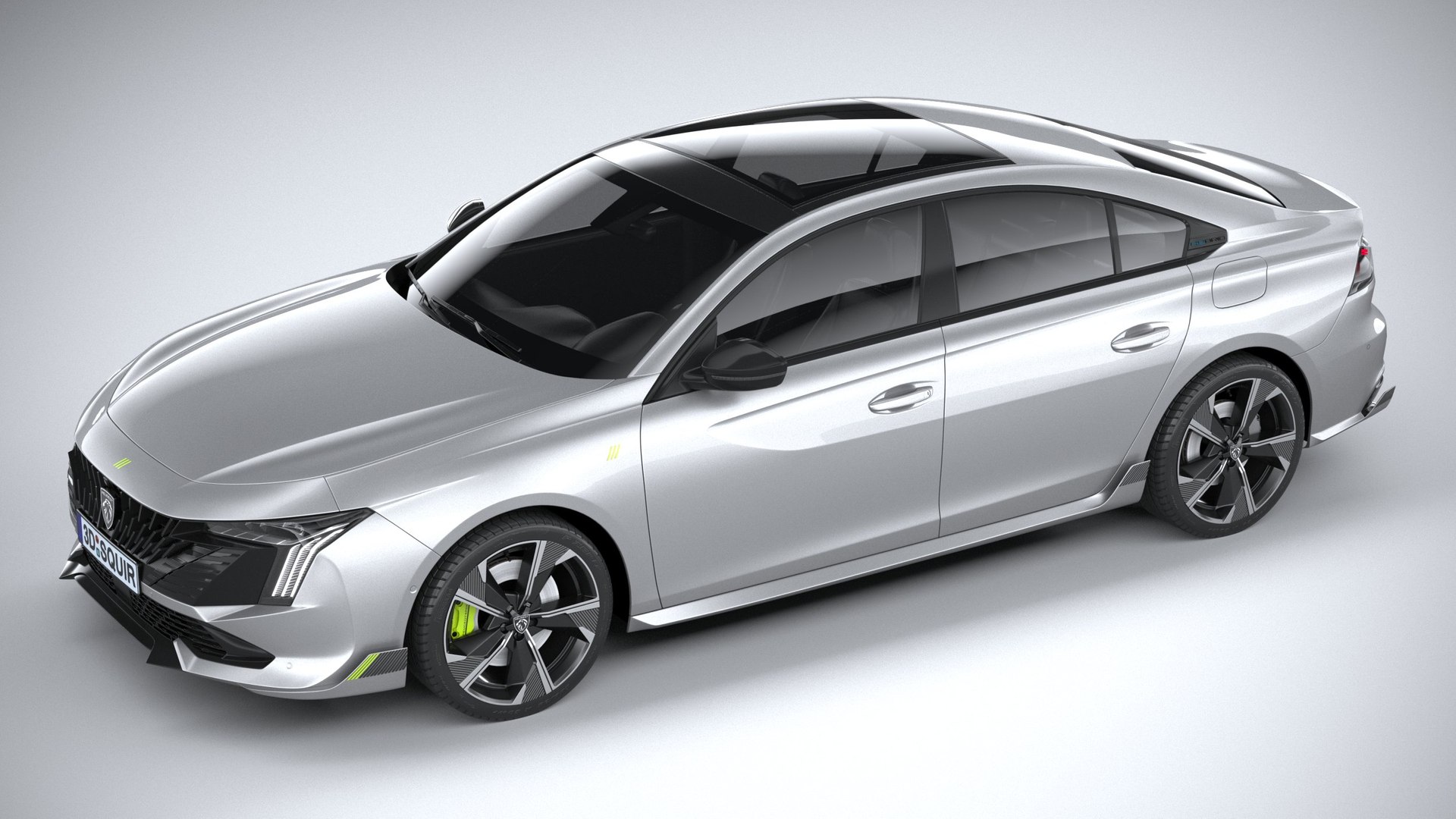 Peugeot 508 PSE 2023 Model - TurboSquid 2056025