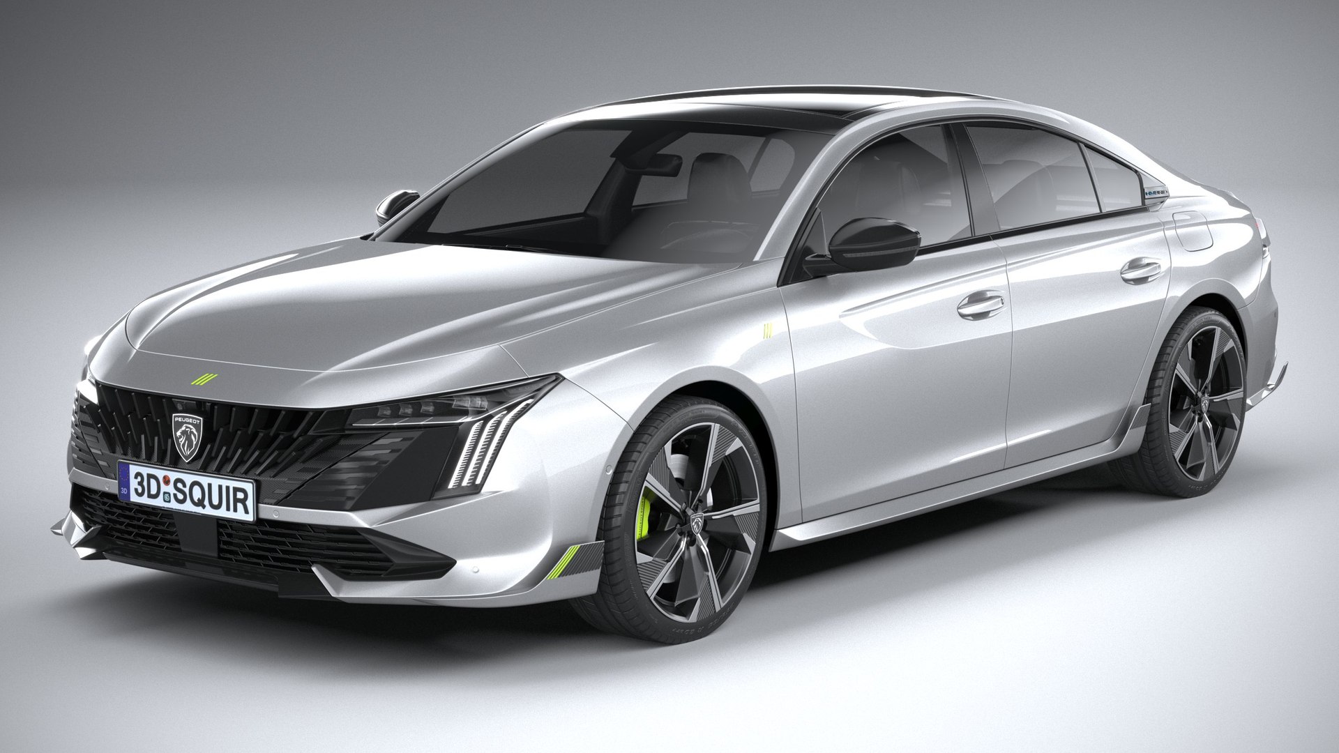 Peugeot 508 PSE 2023 Model - TurboSquid 2056025