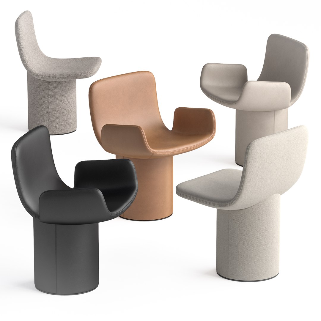 3D Model Mogg Brera Chair - TurboSquid 2223190