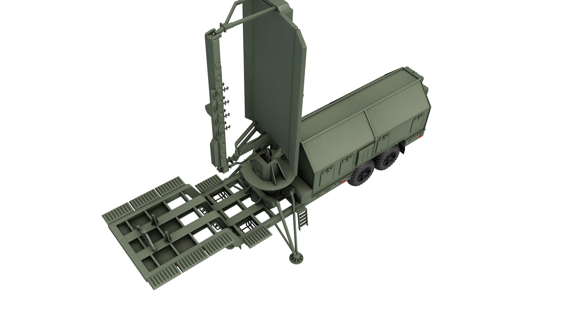 Radar Trailer 3D Model - TurboSquid 2251881