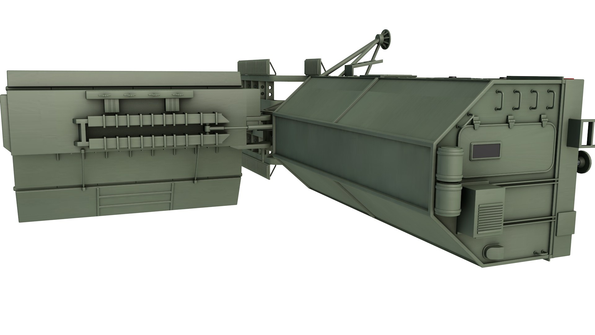 Radar Trailer 3D Model - TurboSquid 2251881