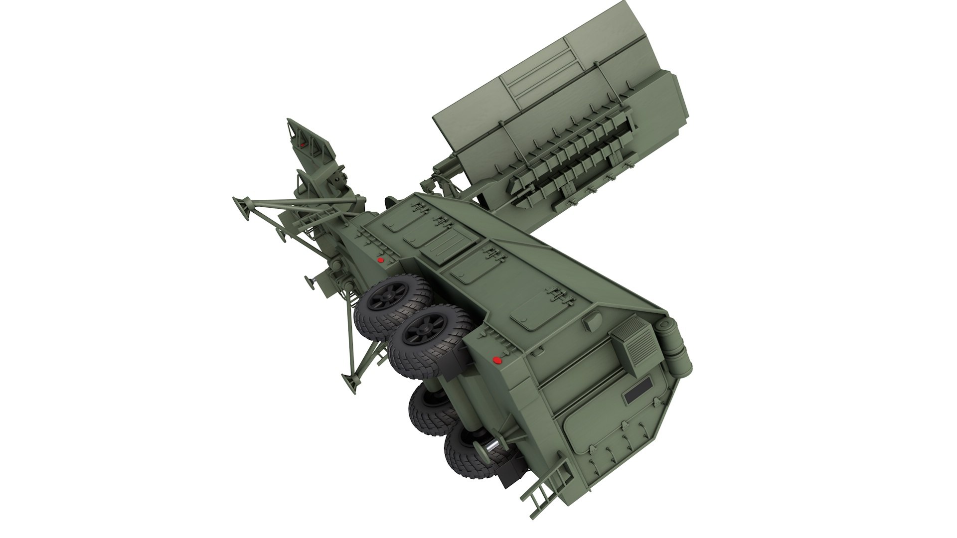 Radar Trailer 3D Model - TurboSquid 2251881
