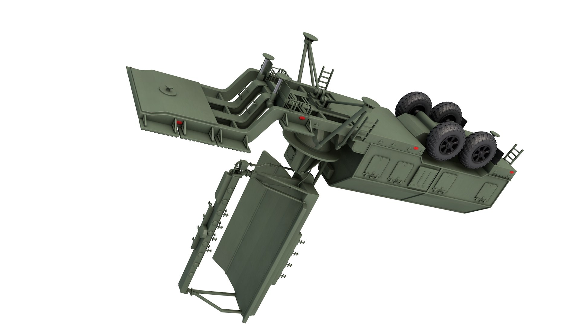 Radar Trailer 3D Model - TurboSquid 2251881