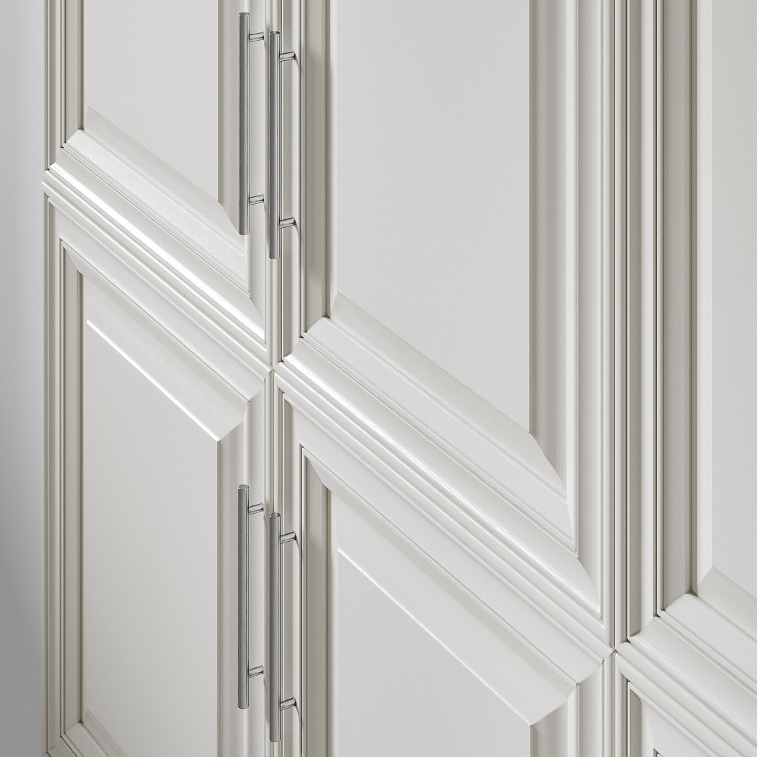 Wardrobe 004 3D model - TurboSquid 1857750