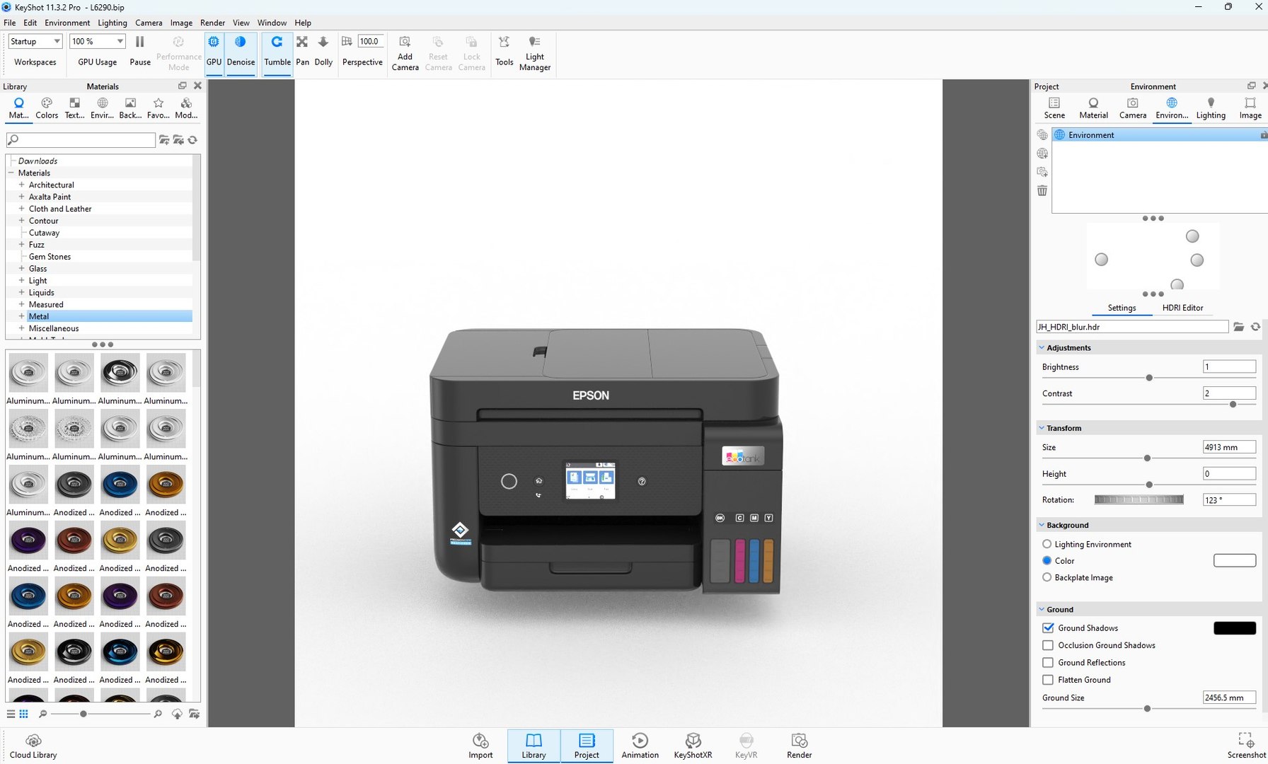 3D Epson EcoTank L6290 printer model - TurboSquid 2030760