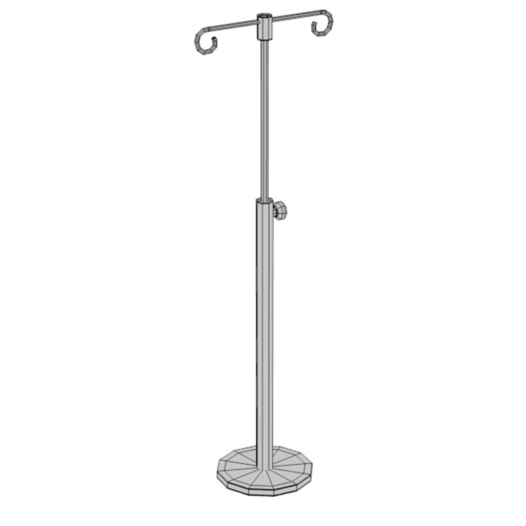 Injection Stands 3d Model