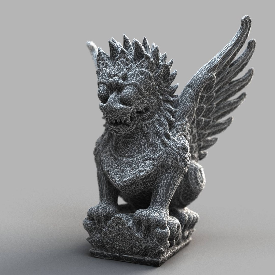 3D bali sculpture model - TurboSquid 1287019