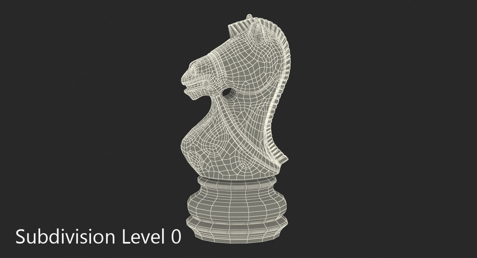 Wooden Chess Knight Model - TurboSquid 1344680