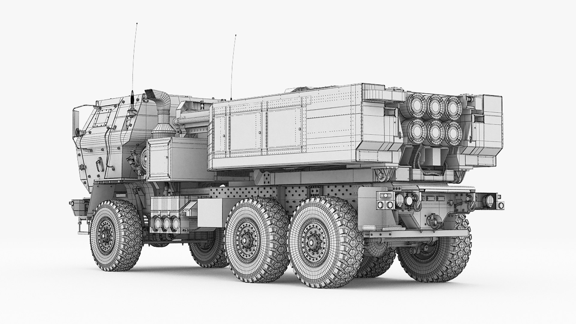 M142 himars army truck 3D model - TurboSquid 1396541