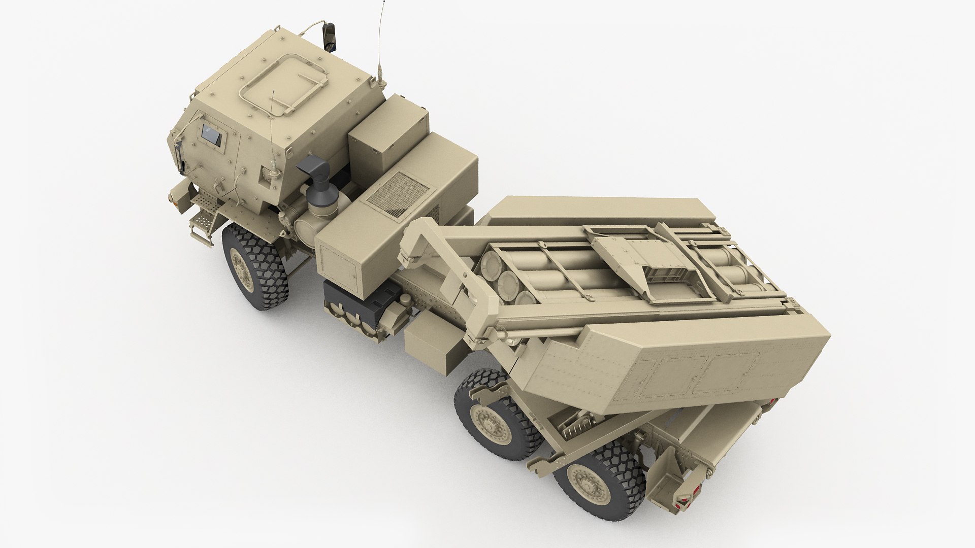 M142 Himars Army Truck 3D Model - TurboSquid 1396541