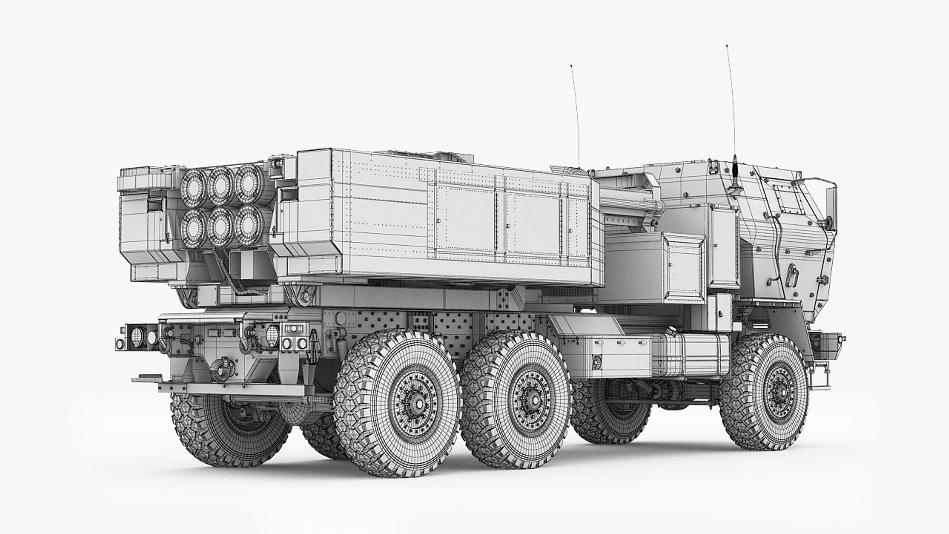 M142 himars army truck 3D model - TurboSquid 1396541