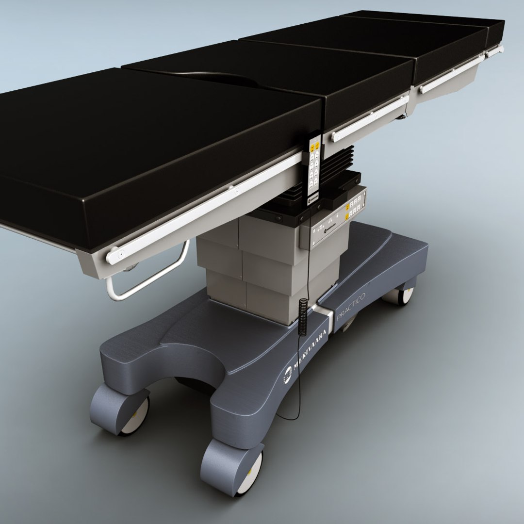 3d Operating Table Polys