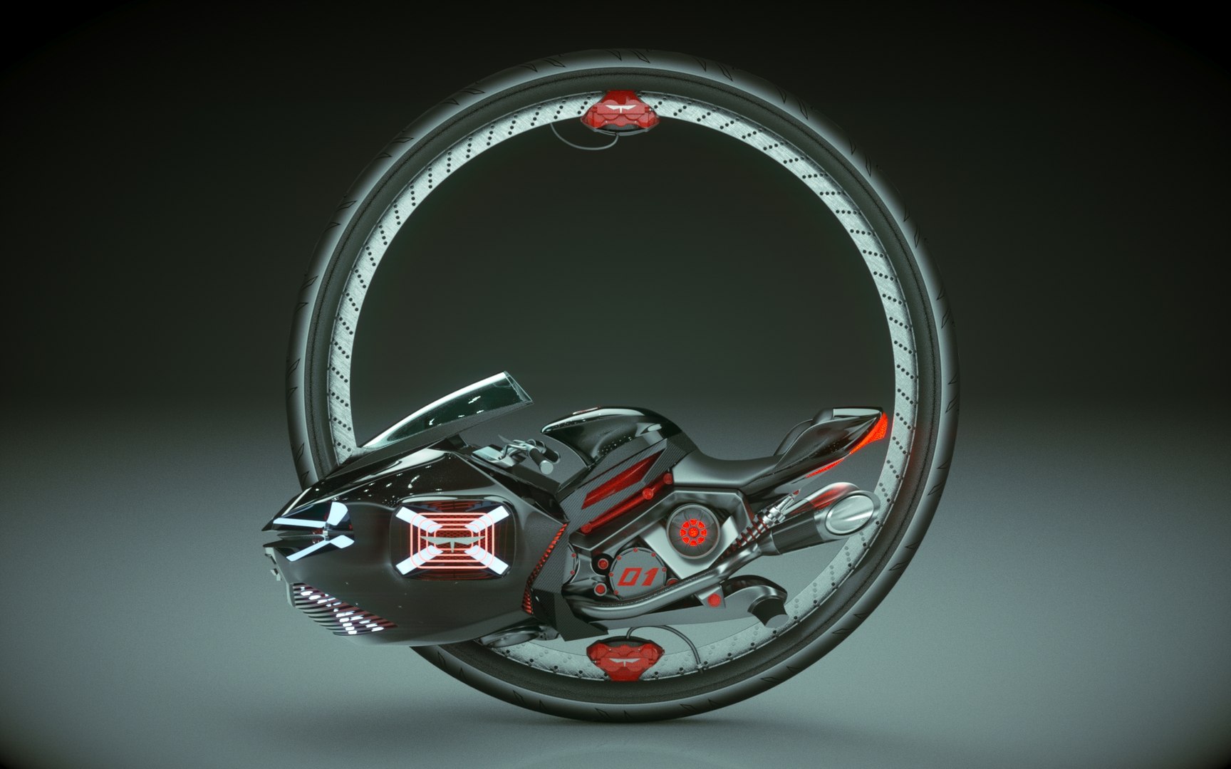 Monocycle 03 Model - TurboSquid 1929956